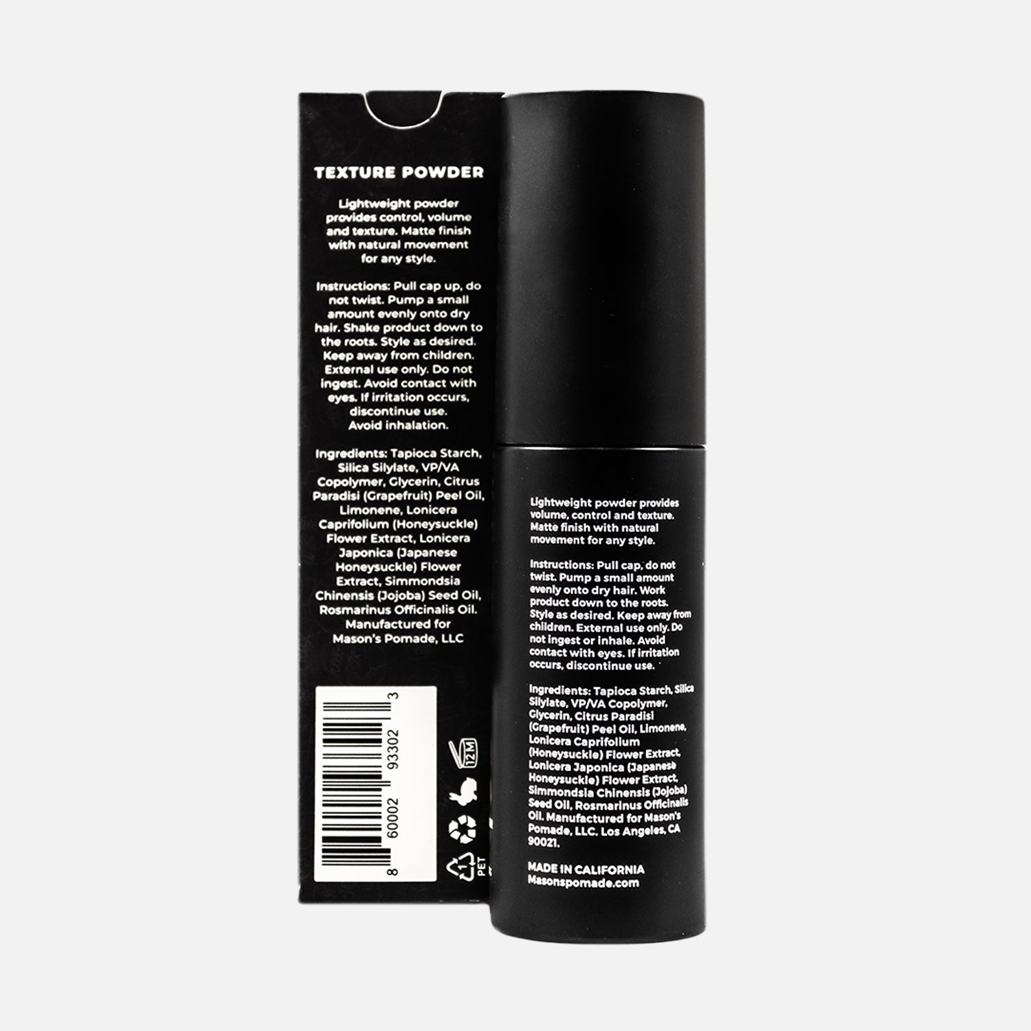 Texture Hair Powder | Mason's Pomade