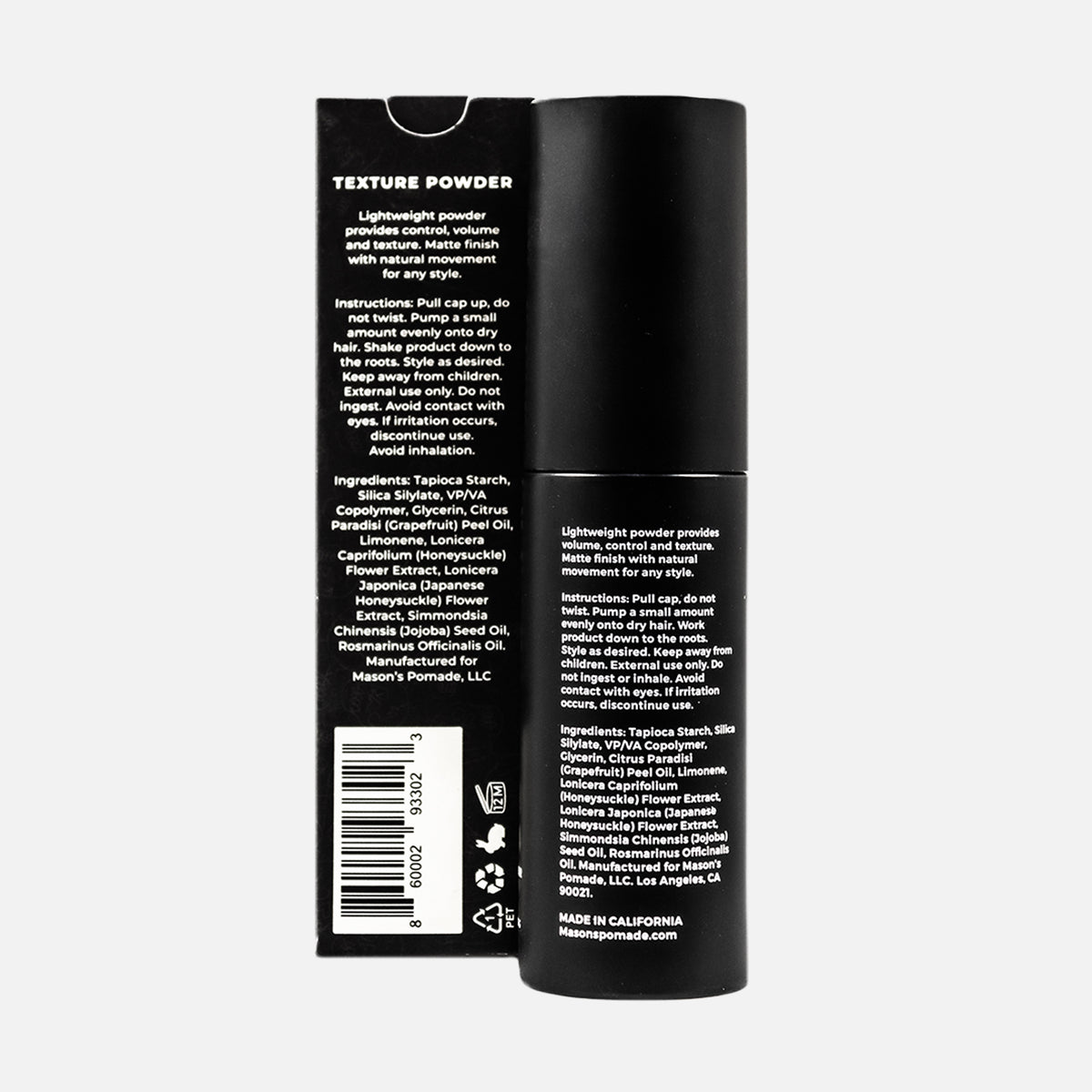 Texture Hair Powder | Mason's Pomade